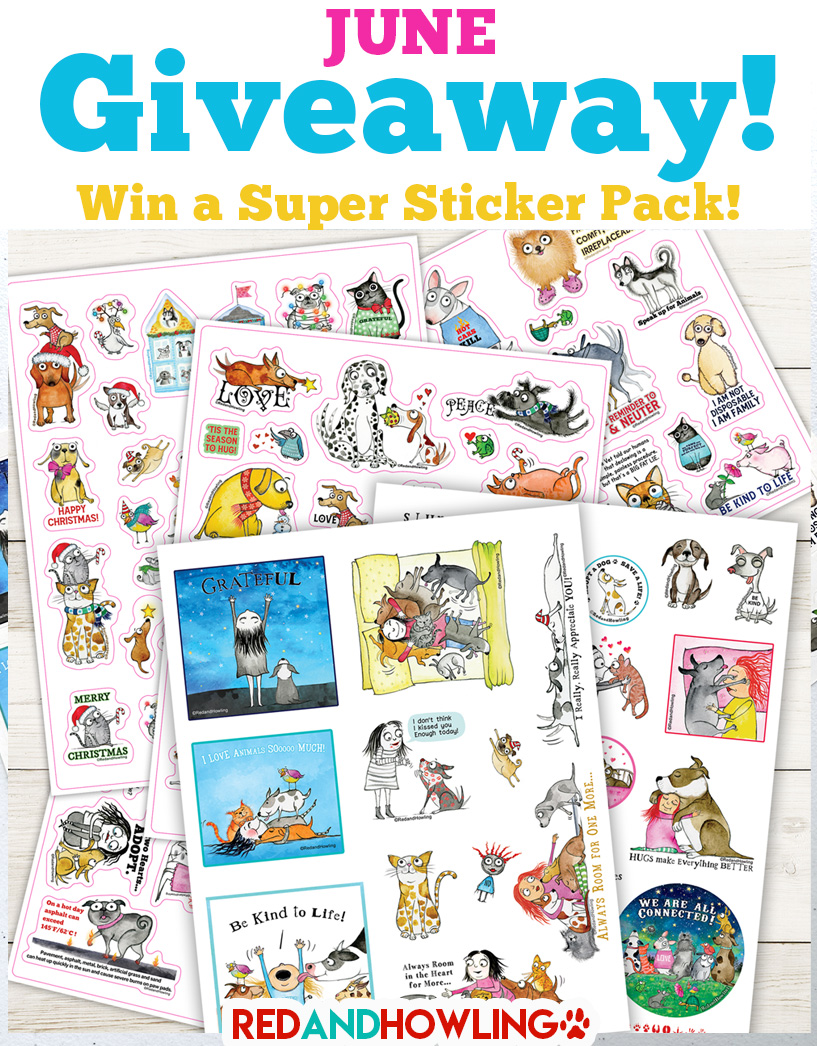 June Giveaway: Enter to Win now! – Red and Howling